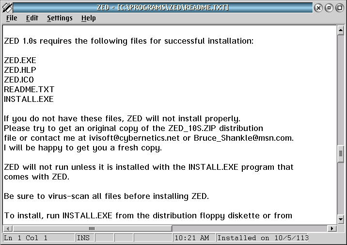 ZED Editor now open source - OS2 World.Com