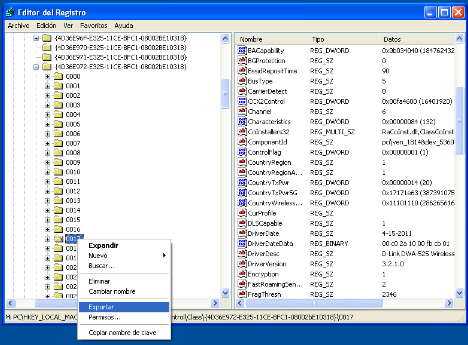 File:WindowsRegNIC.png - OS2World.Com Wiki