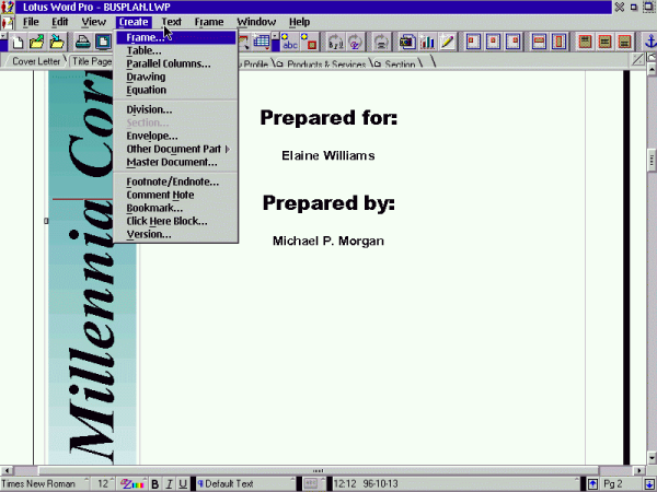 Lotus Word Pro - OS2World.Com Wiki