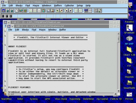 FlexEdit Features Details - OS2World.Com Wiki