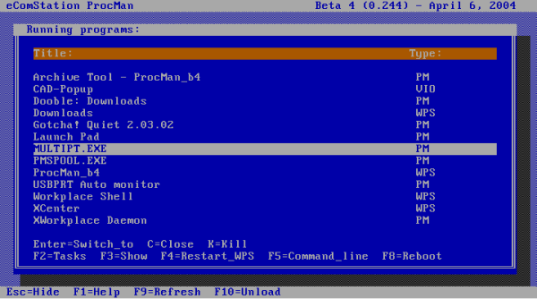 ProcMan - OS2World.Com Wiki