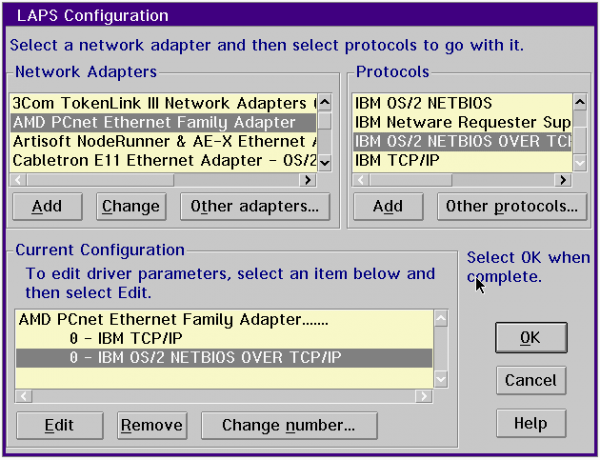 Remembering how to install MPTS and TCP/IP on Warp 3 - OS2World.Com Wiki
