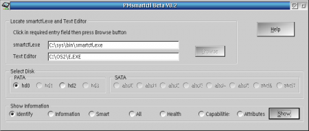 PMsmartctl - OS2World.Com Wiki