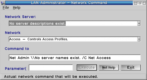 LAN Administrator - OS2World.Com Wiki