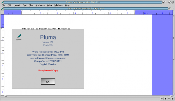 Pluma - OS2World.Com Wiki