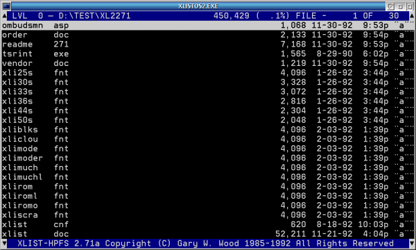 XLIST - OS2World.Com Wiki