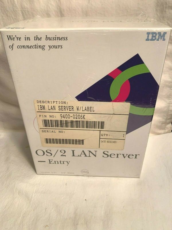 IBM OS/2 LAN Server Entry 3.01 - English - 3.5 - P96F8400 - OS2World ...