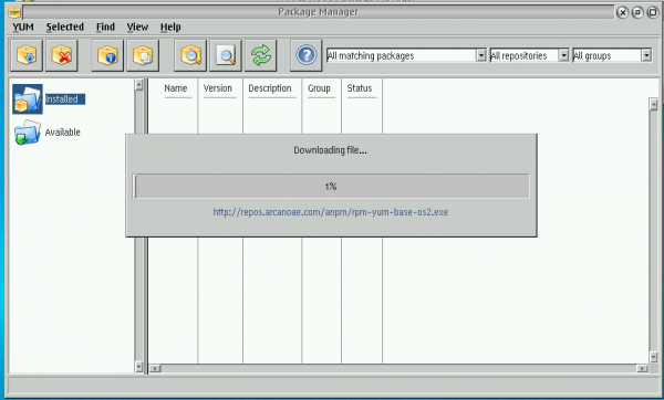 Arca Noae Package Manager Fresh Install - OS2World.Com Wiki