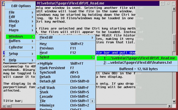 FlexEdit Features Details - OS2World.Com Wiki