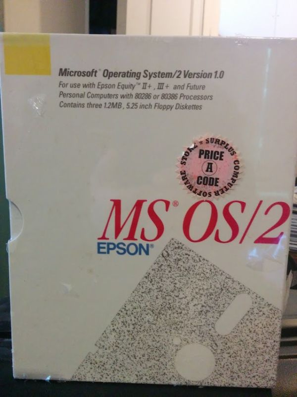 Microsoft OS/2 1.0 - Epson - OS2World.Com Wiki