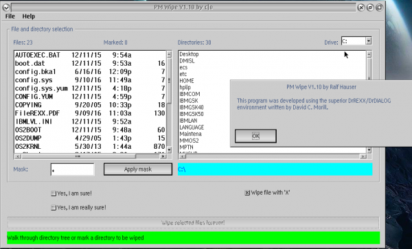 PM Wipe - OS2World.Com Wiki