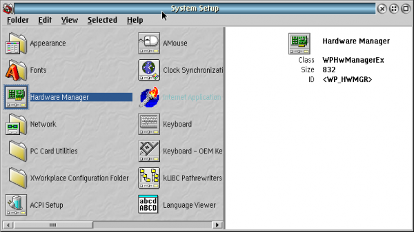 Manual Installation of HWMan Class - OS2World.Com Wiki