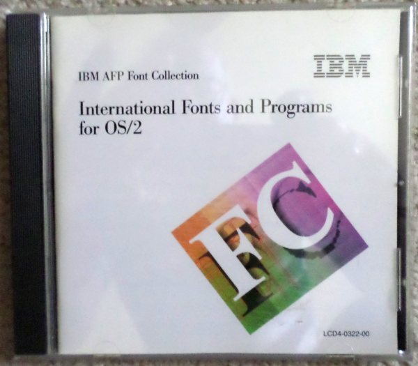 IBM AFP Font Collection - OS2World.Com Wiki