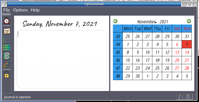 File:OpenJournal.png - OS2World.Com Wiki