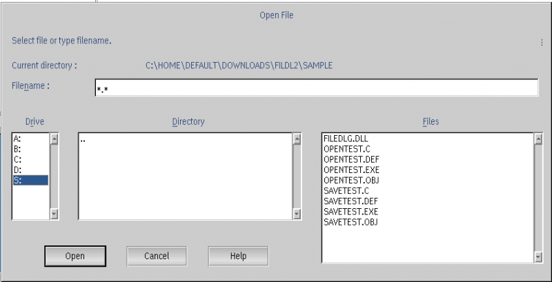 File:FileDLG.png - OS2World.Com Wiki