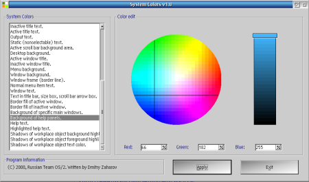 System Colors - OS2World.Com Wiki