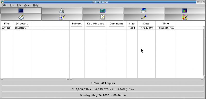 File:PM Control Center.png - OS2World.Com Wiki